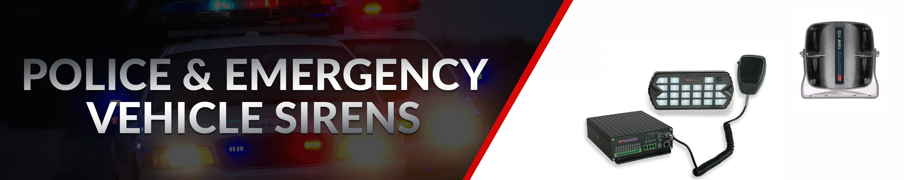 Emergency Vehicle LED Light bars, Police Lights, & Sirens | LED Eq ...